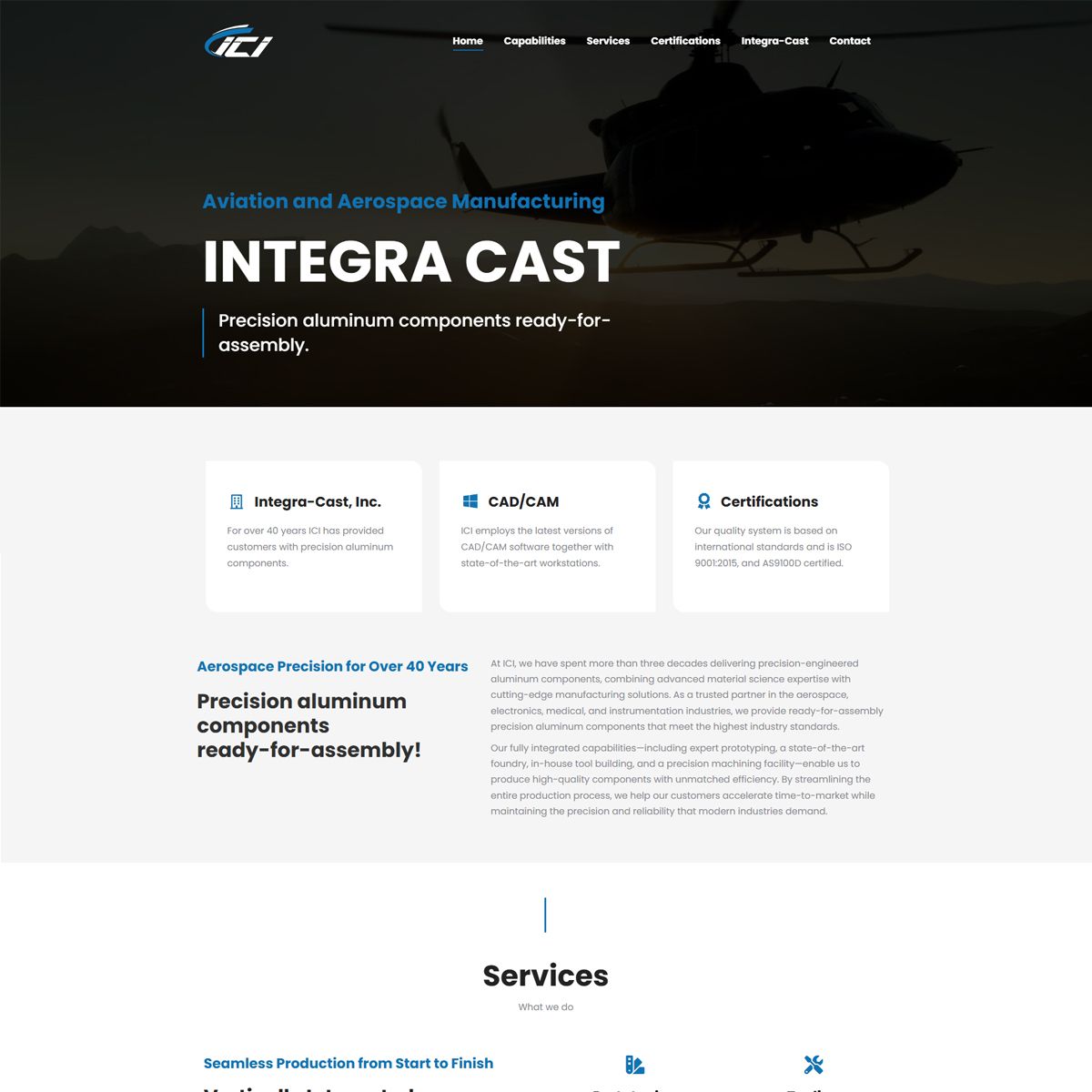 Welcome to the New Integra-Cast Experience - Integra-Cast, Inc.