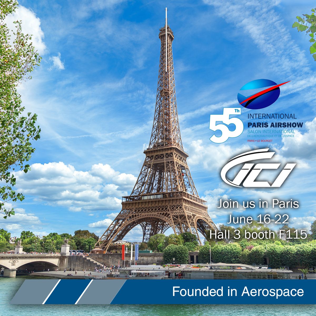 Integra-Cast at the Paris Air Show June 16–22 - Integra-Cast, Inc.