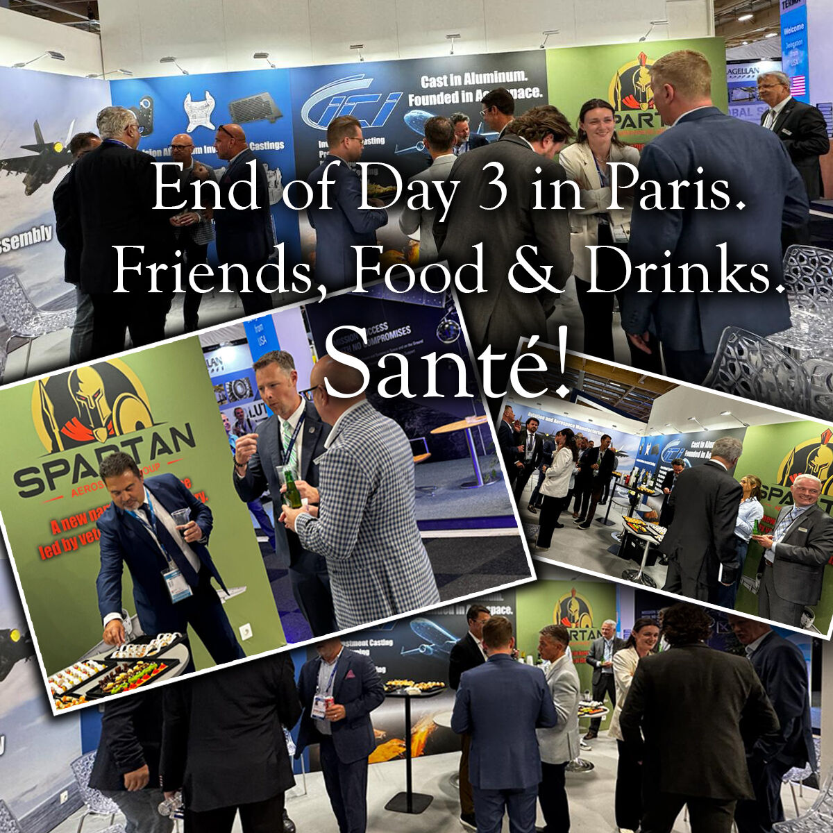 Spartan and Integra-Cast Bring Connections and Camaraderie to Paris Air ...